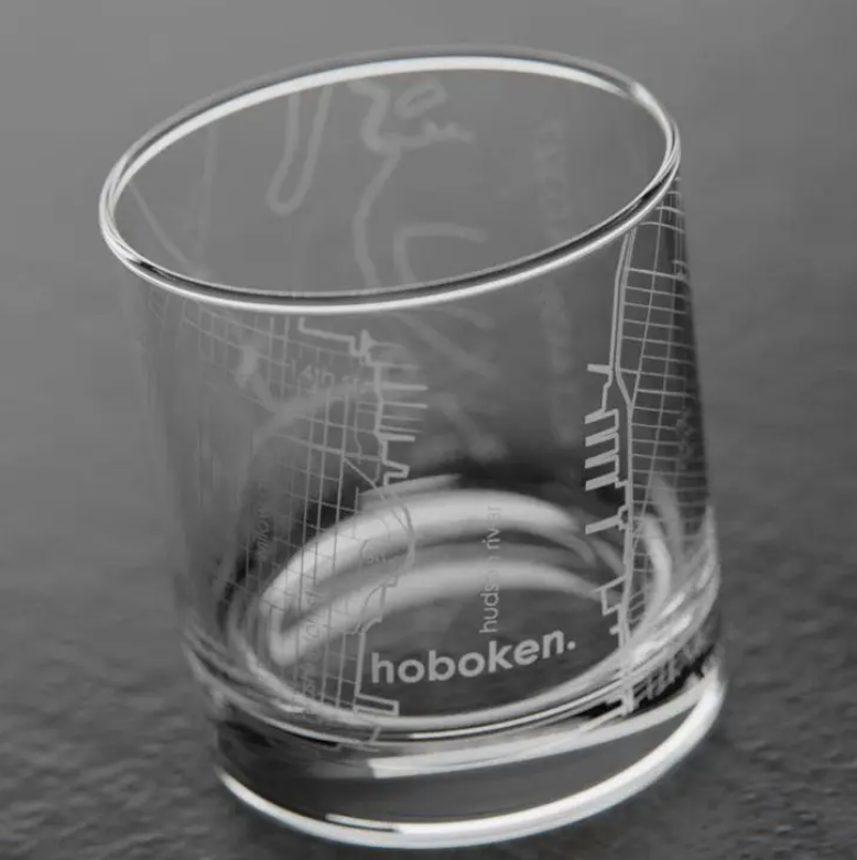 Hoboken NJ Whiskey Rocks Glass – Morningside Gifts